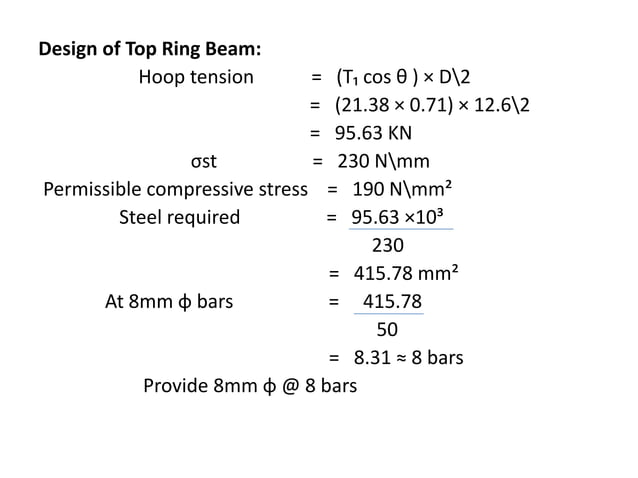 DESIGN OF CIRCULAR OVERHEAD WATER TANK.pptx