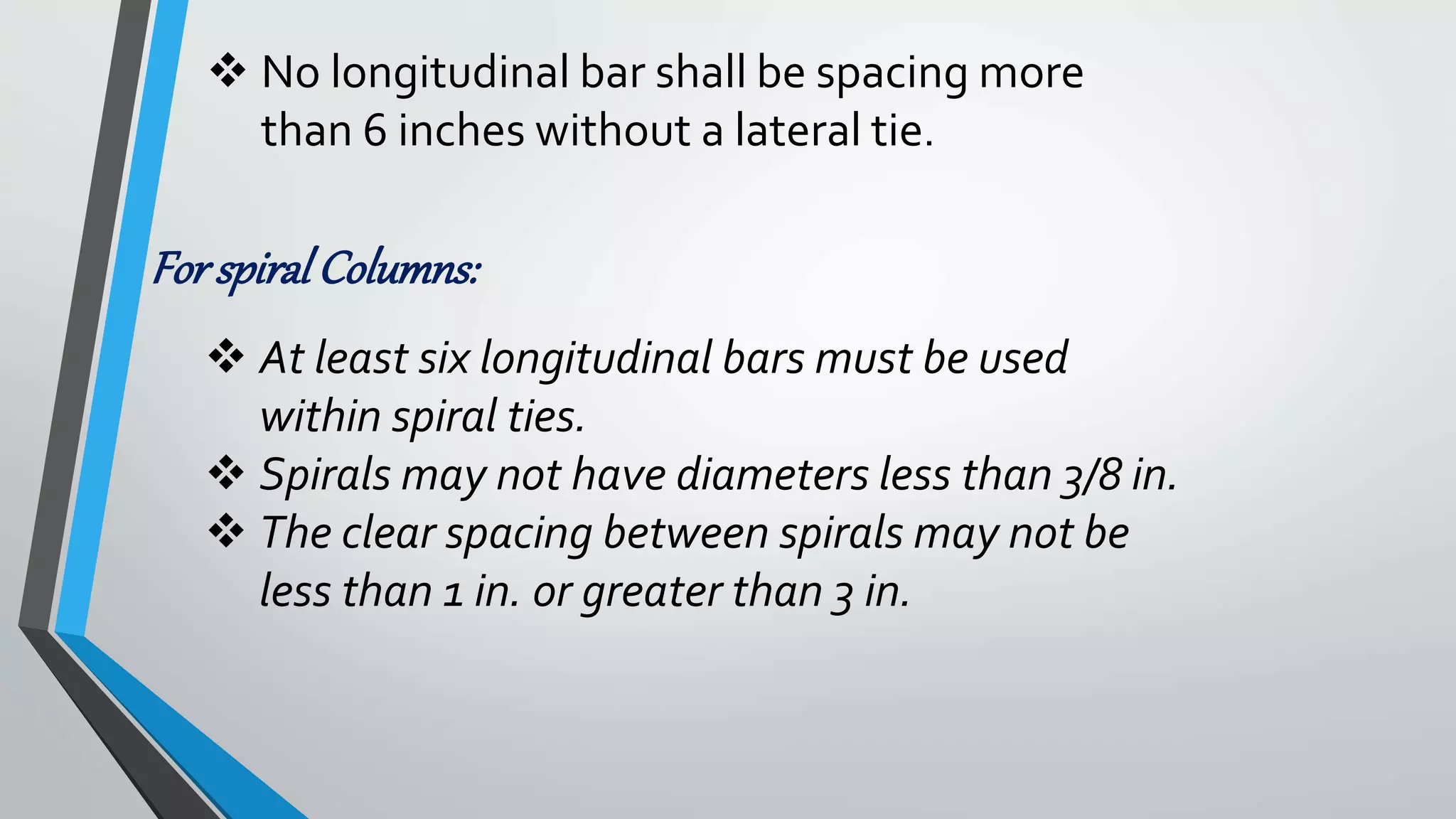 Design of column according ACI codes | PPTX