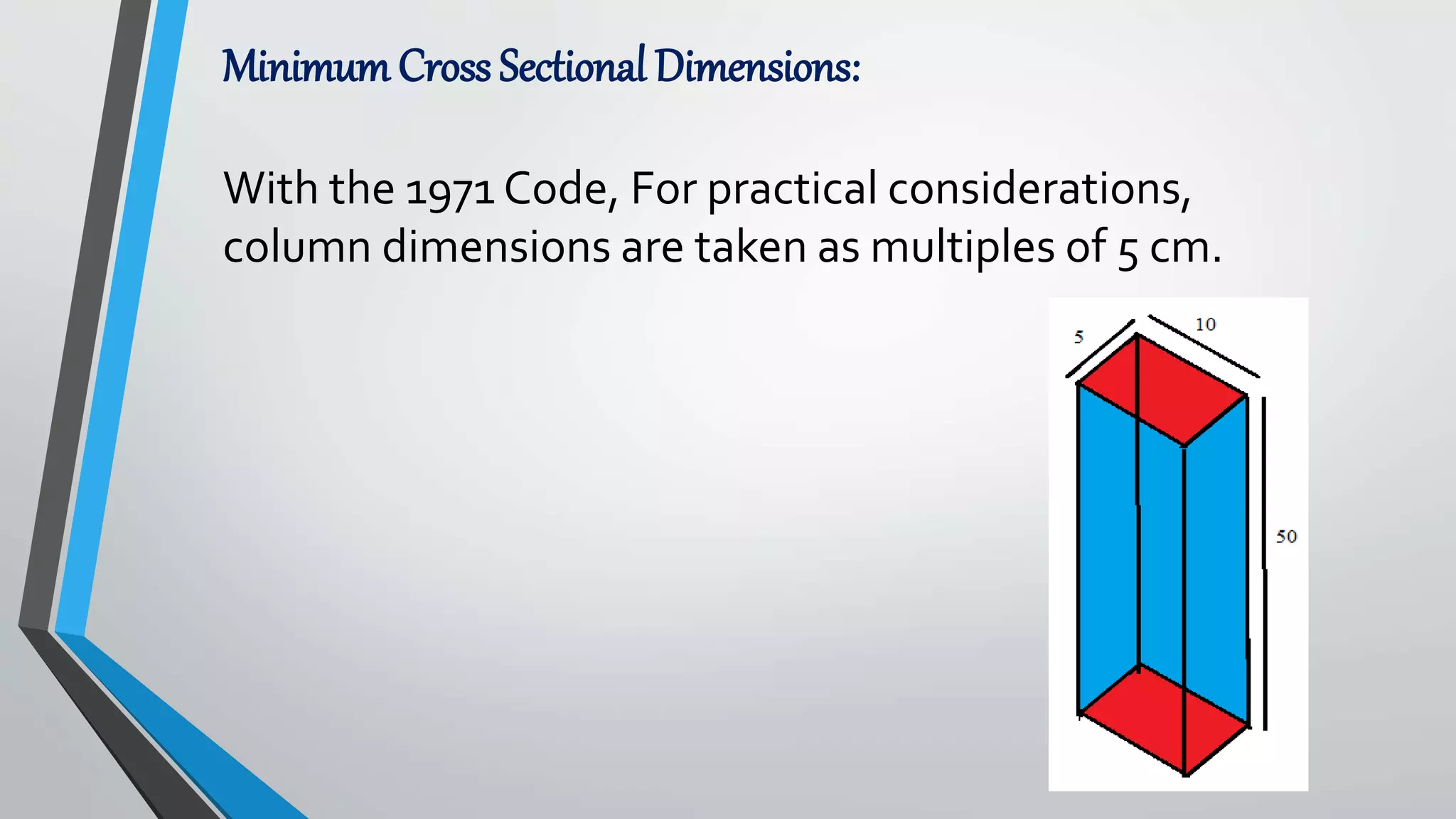 Design of column according ACI codes | PPTX
