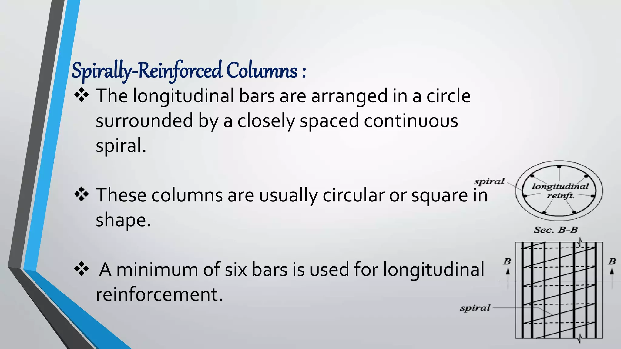 Design of column according ACI codes | PPTX