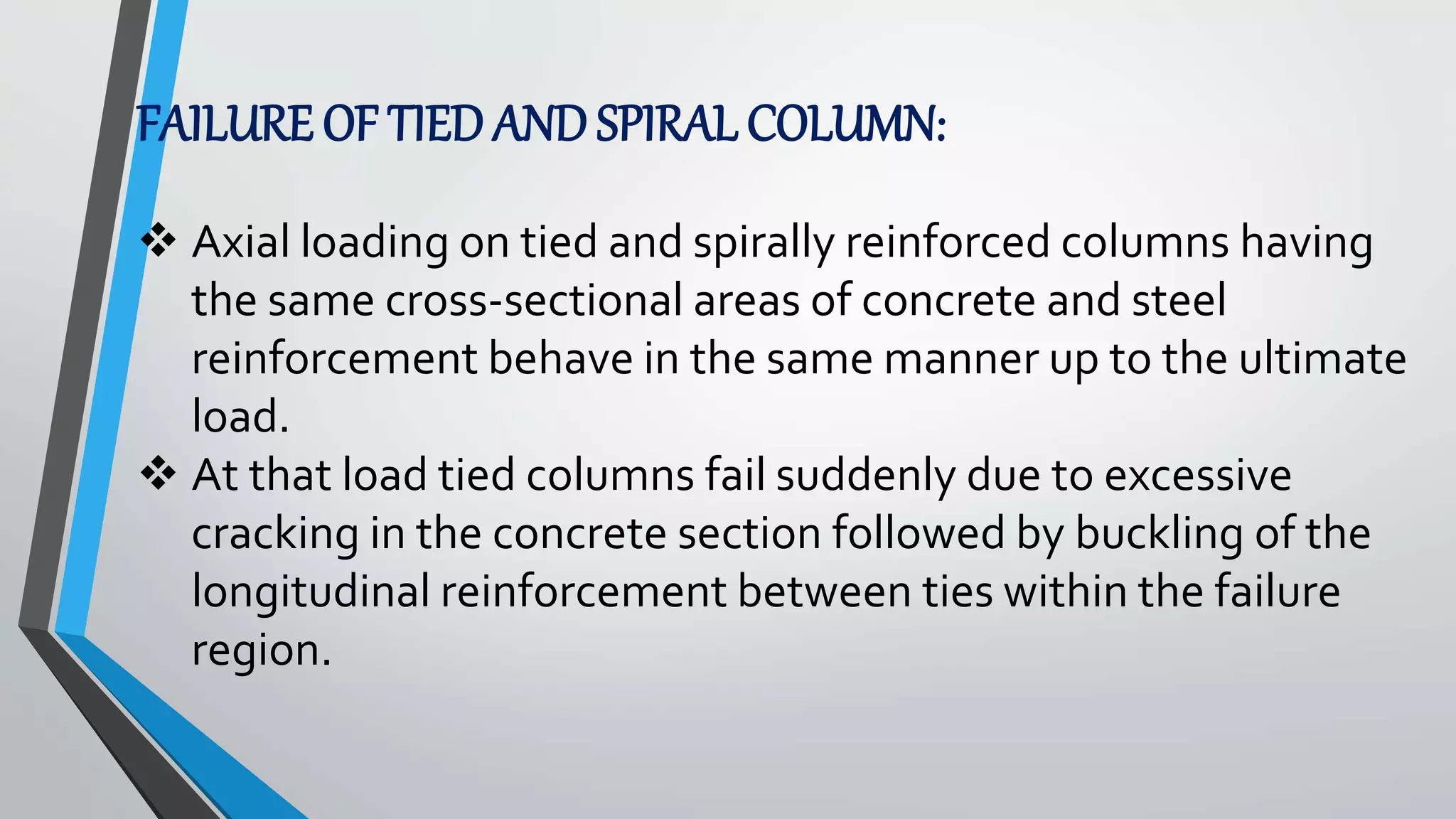 Design of column according ACI codes | PPTX