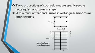 Design of column according ACI codes | PPTX