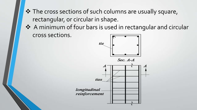 Design of column according ACI codes | PPTX