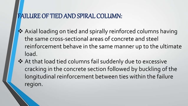 Design of column according ACI codes | PPTX