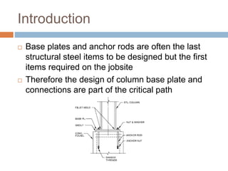 Analysis Of Steel Column Base Plate Design Excel Sheet, 54% OFF