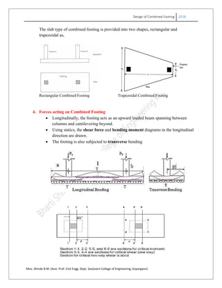 Design of combined footing ppt | PDF