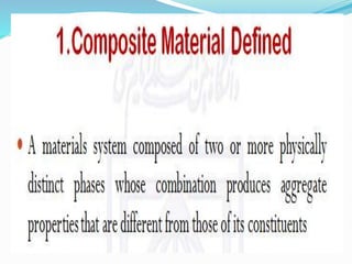 Design of composite materials | PPTX