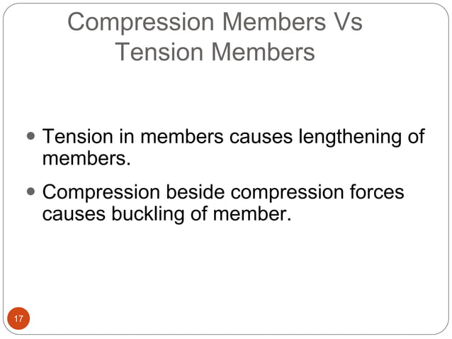 Design of compression members | PPTX