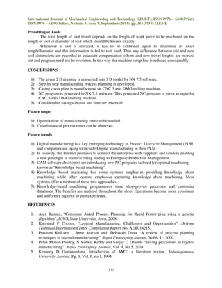 Design of computer aided process plan for a casing cover plate | PDF ...