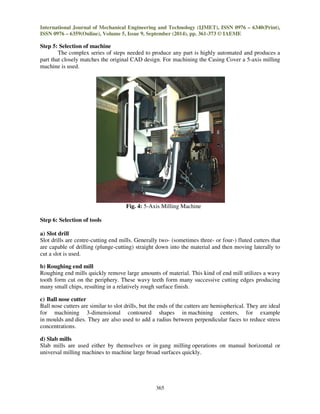 Design of computer aided process plan for a casing cover plate | PDF ...