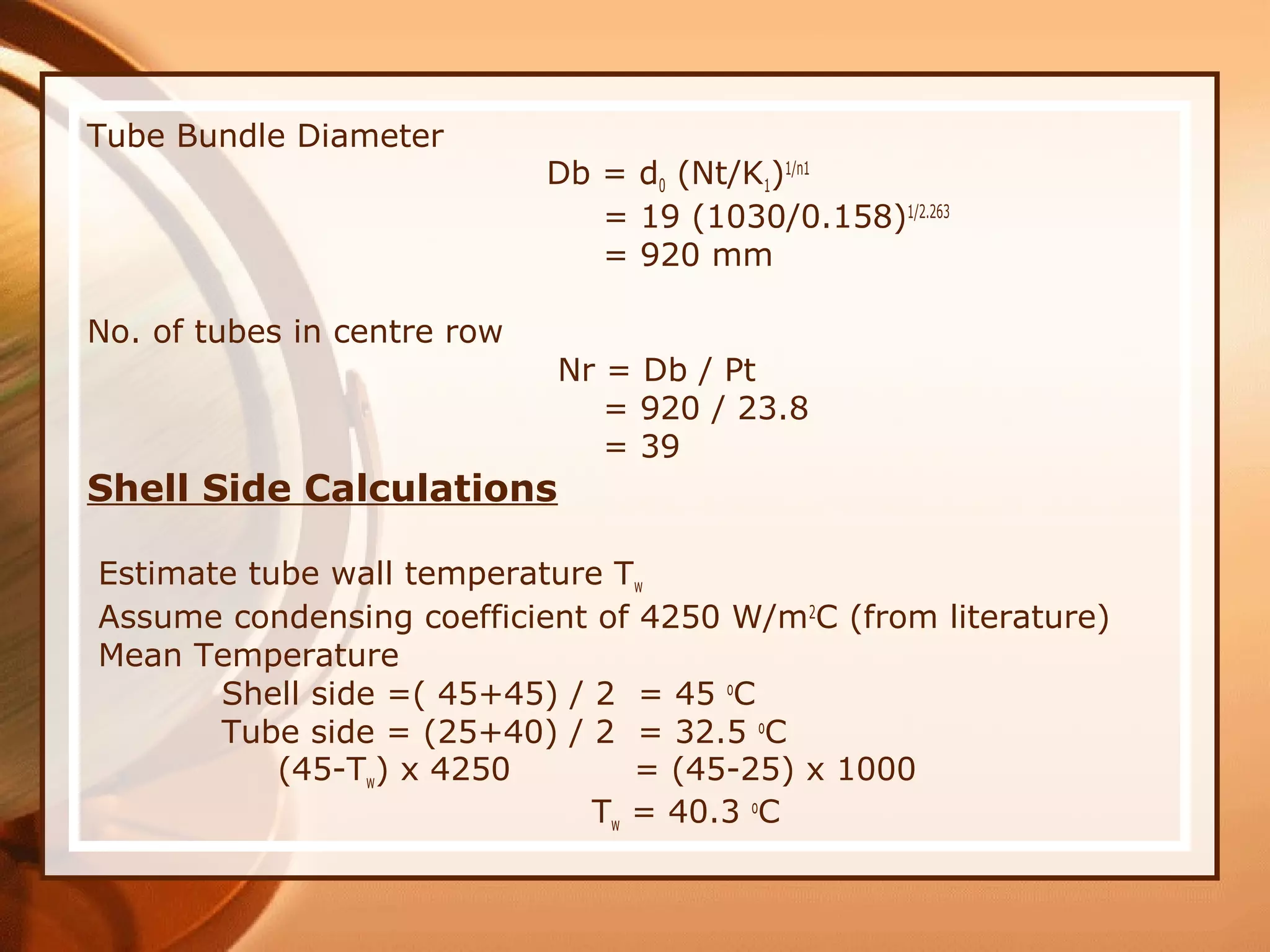 Design of condenser | PPT