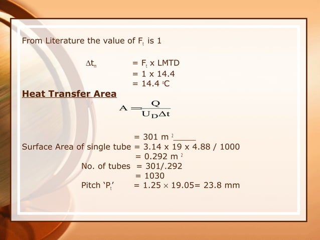 Design of condenser | PPT