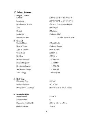 Design of continuous flushing settling basin and powerhouse | PDF