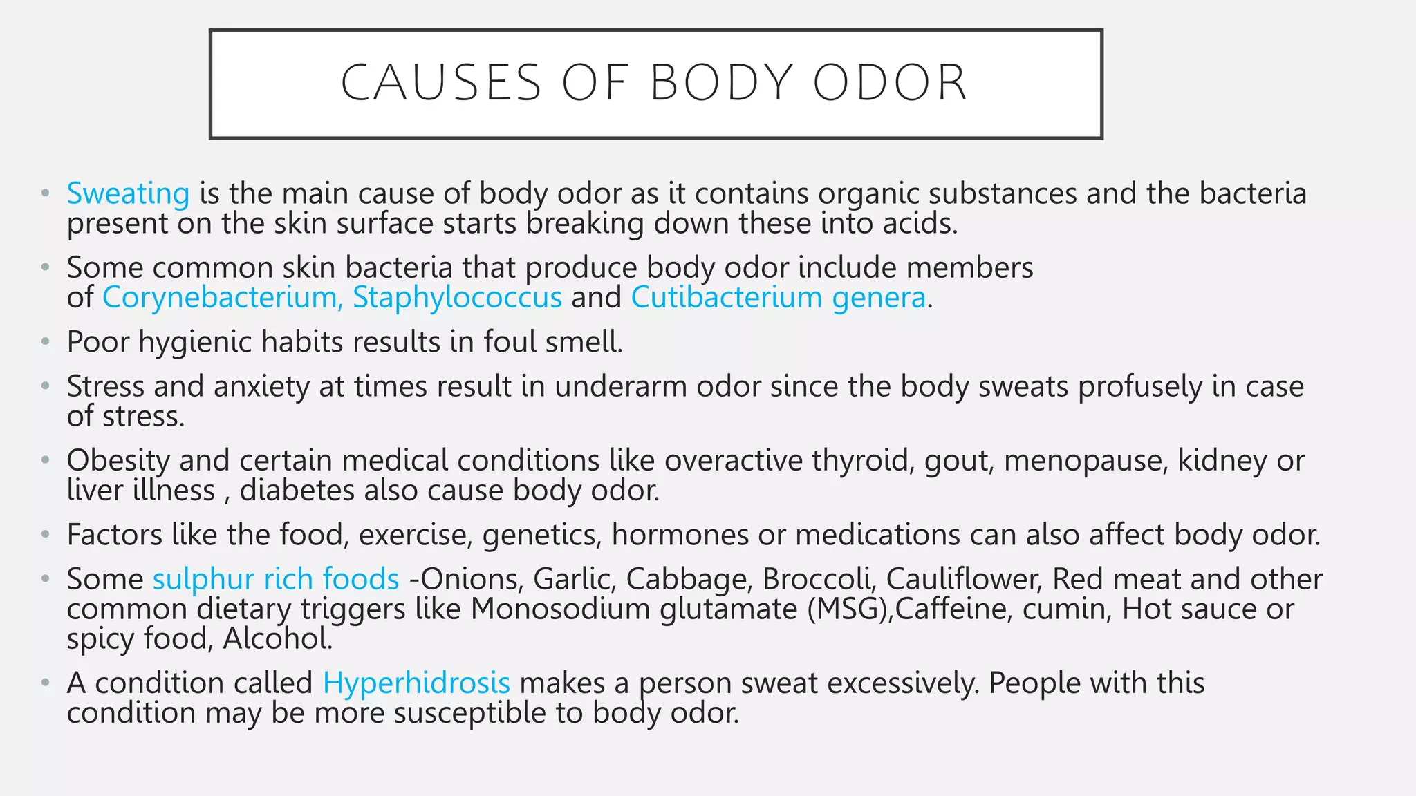 Design of cosmeceutical products for body odor.pptx