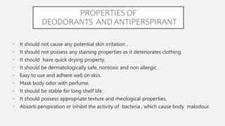 Design of cosmeceutical products for body odor.pptx