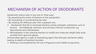 Design of cosmeceutical products for body odor.pptx