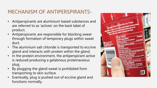 Design of cosmeceutical products for body odor.pptx