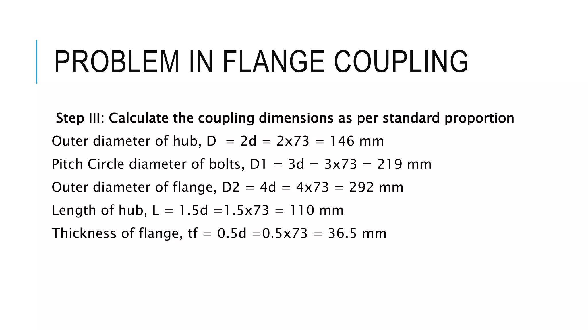Design of couplings | PPTX