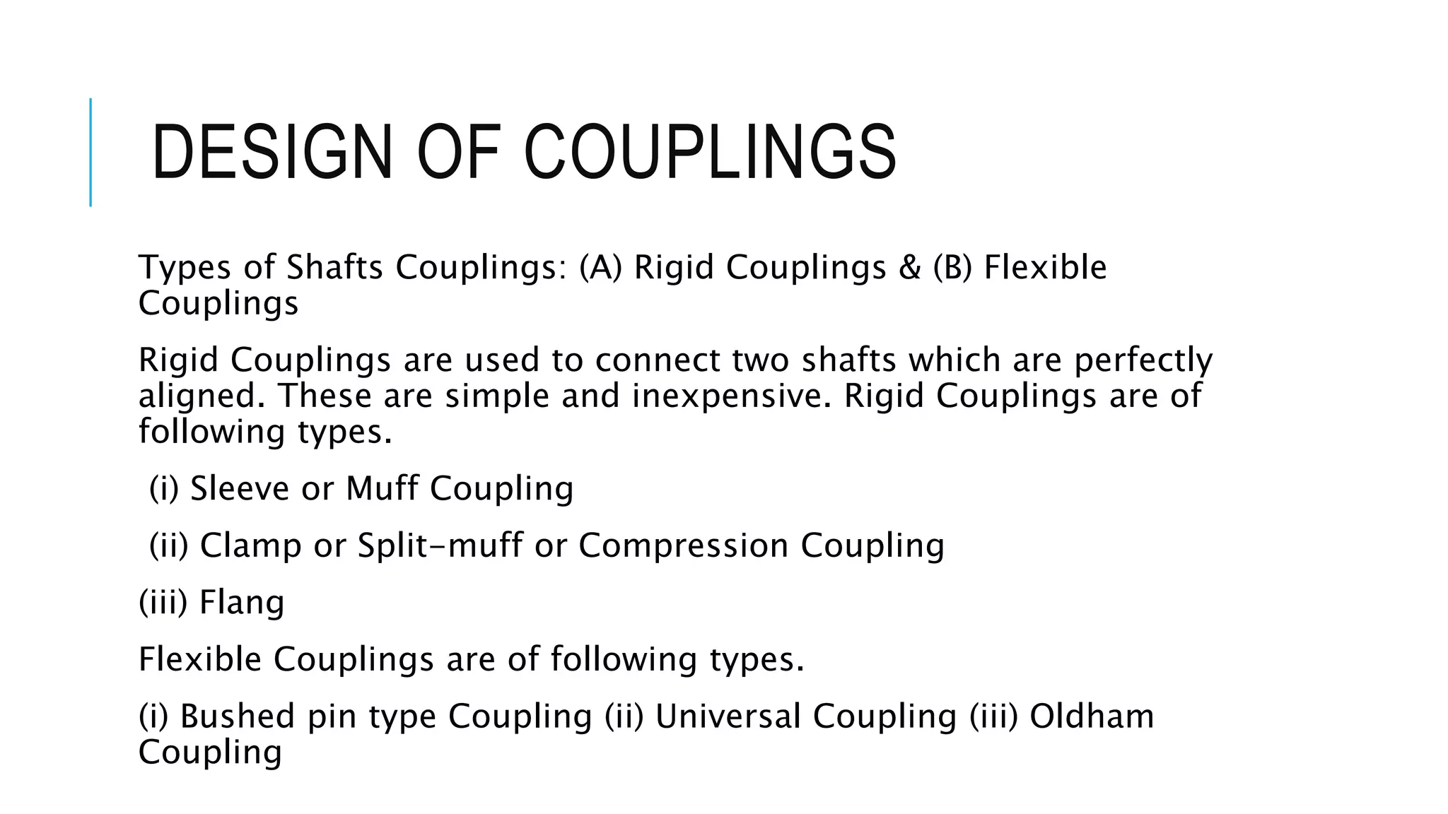 Design of couplings | PPTX