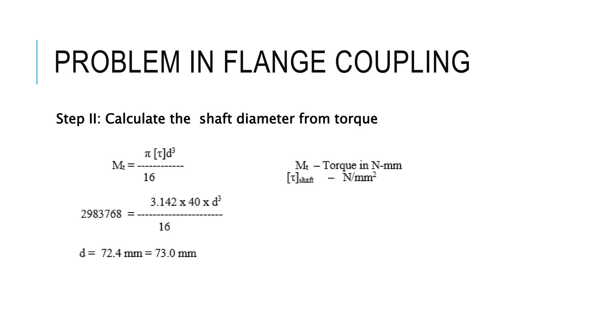 Design of couplings | PPTX