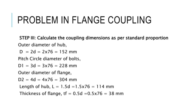 Design of couplings | PPTX
