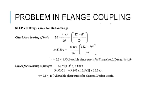 Design of couplings | PPTX