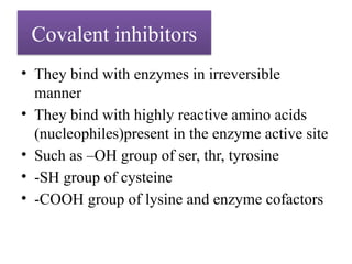 design of covalent enzyme inhibitors.pptx