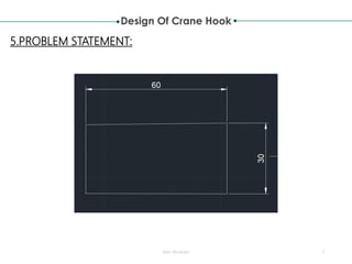 Design of crane hook | PDF