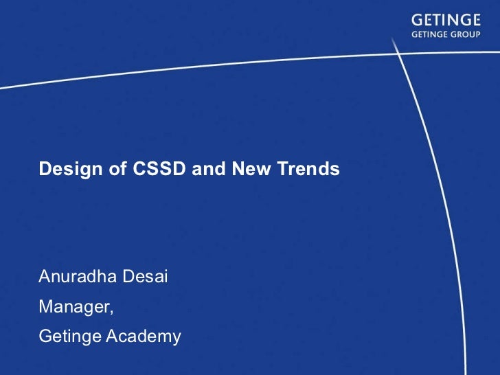 Design of cssd