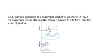 Design of curved beams with numerical problems and theoritical concepts ...