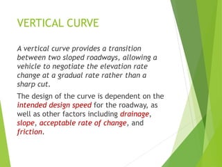 Design of curves | PPTX