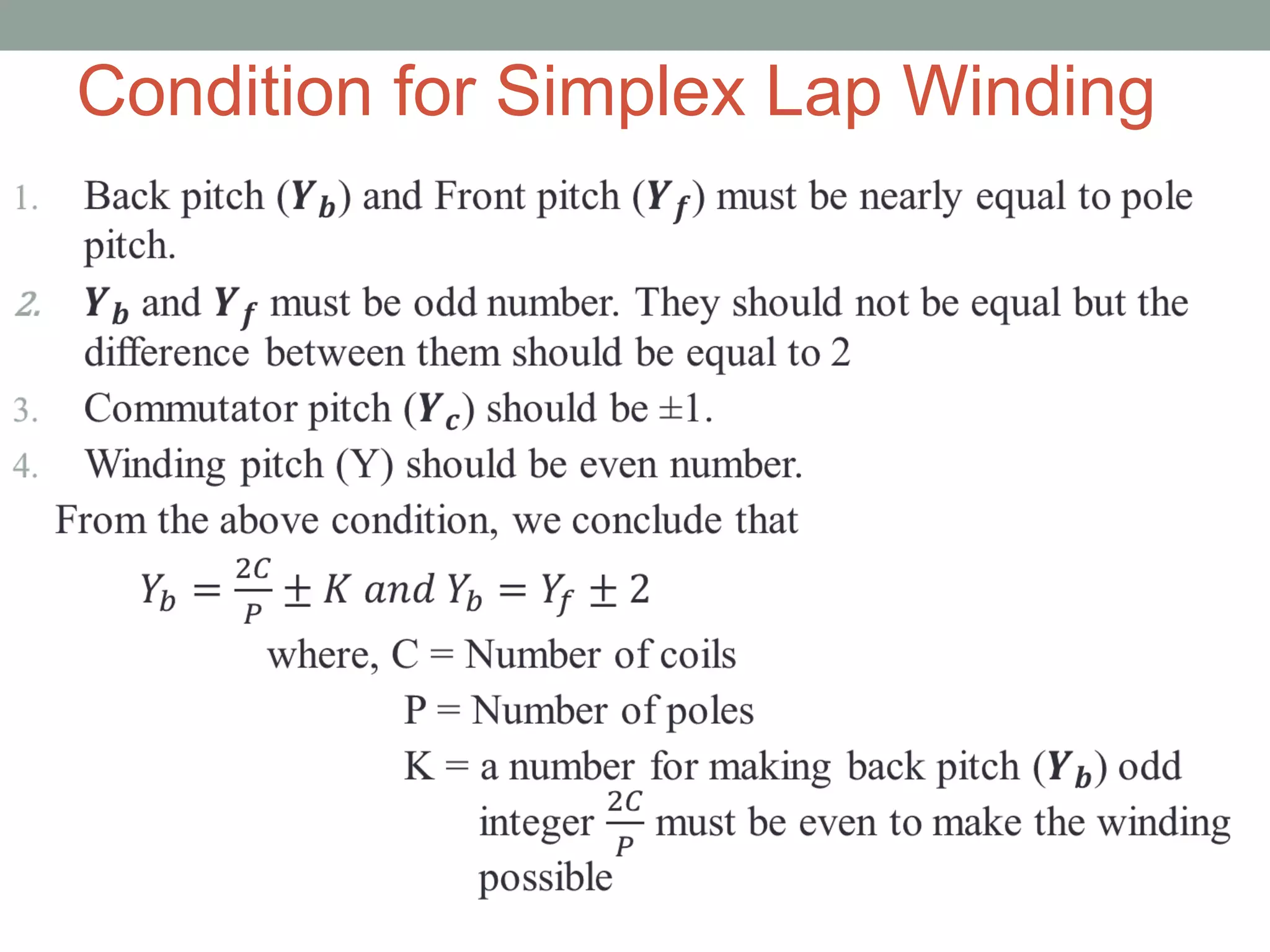 Design of dc armature winding | PPT