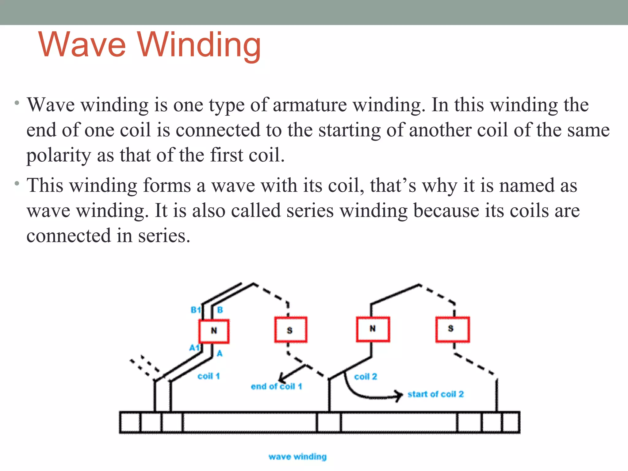 Design of dc armature winding | PPT
