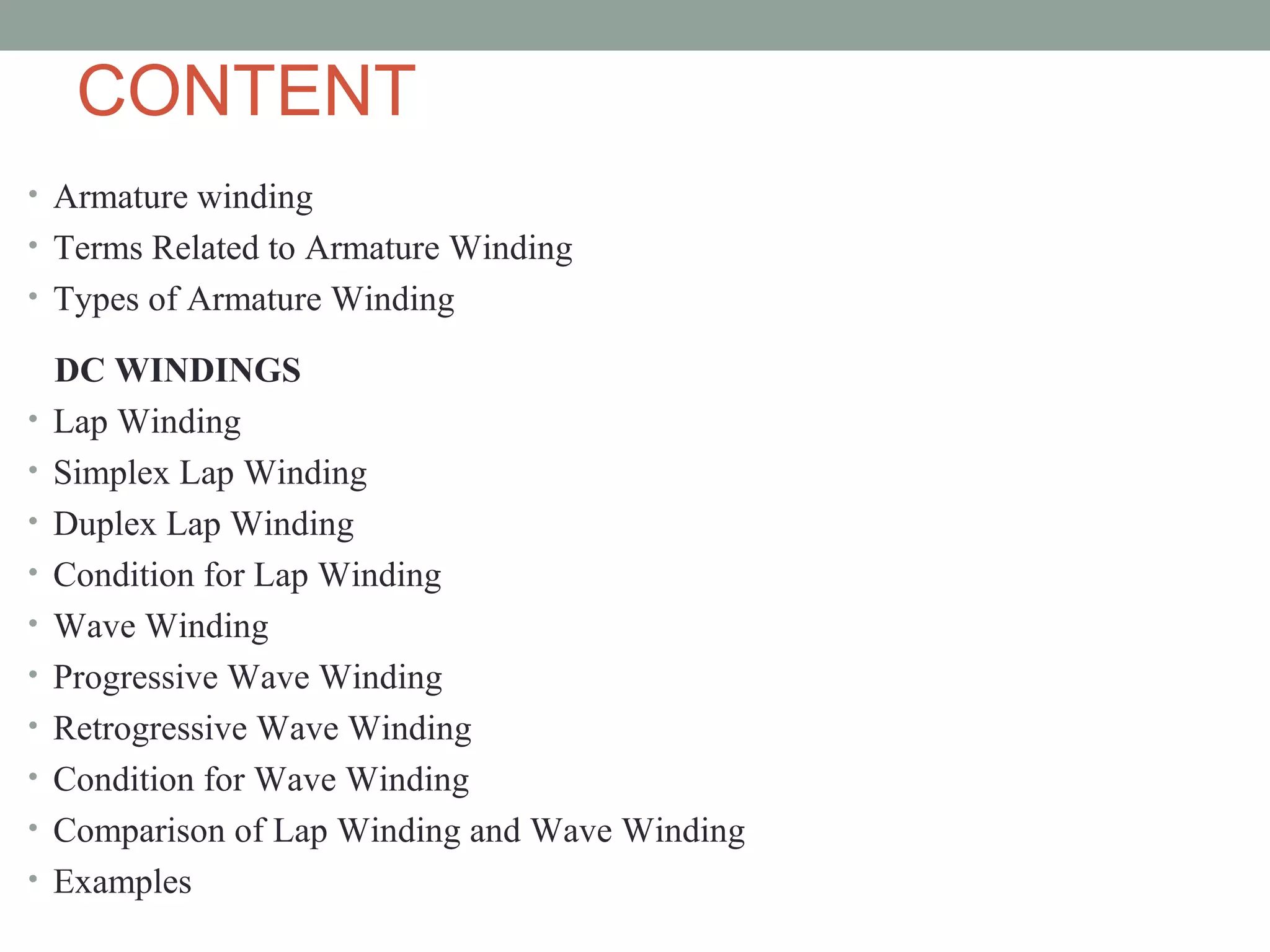 Design of dc armature winding | PPT