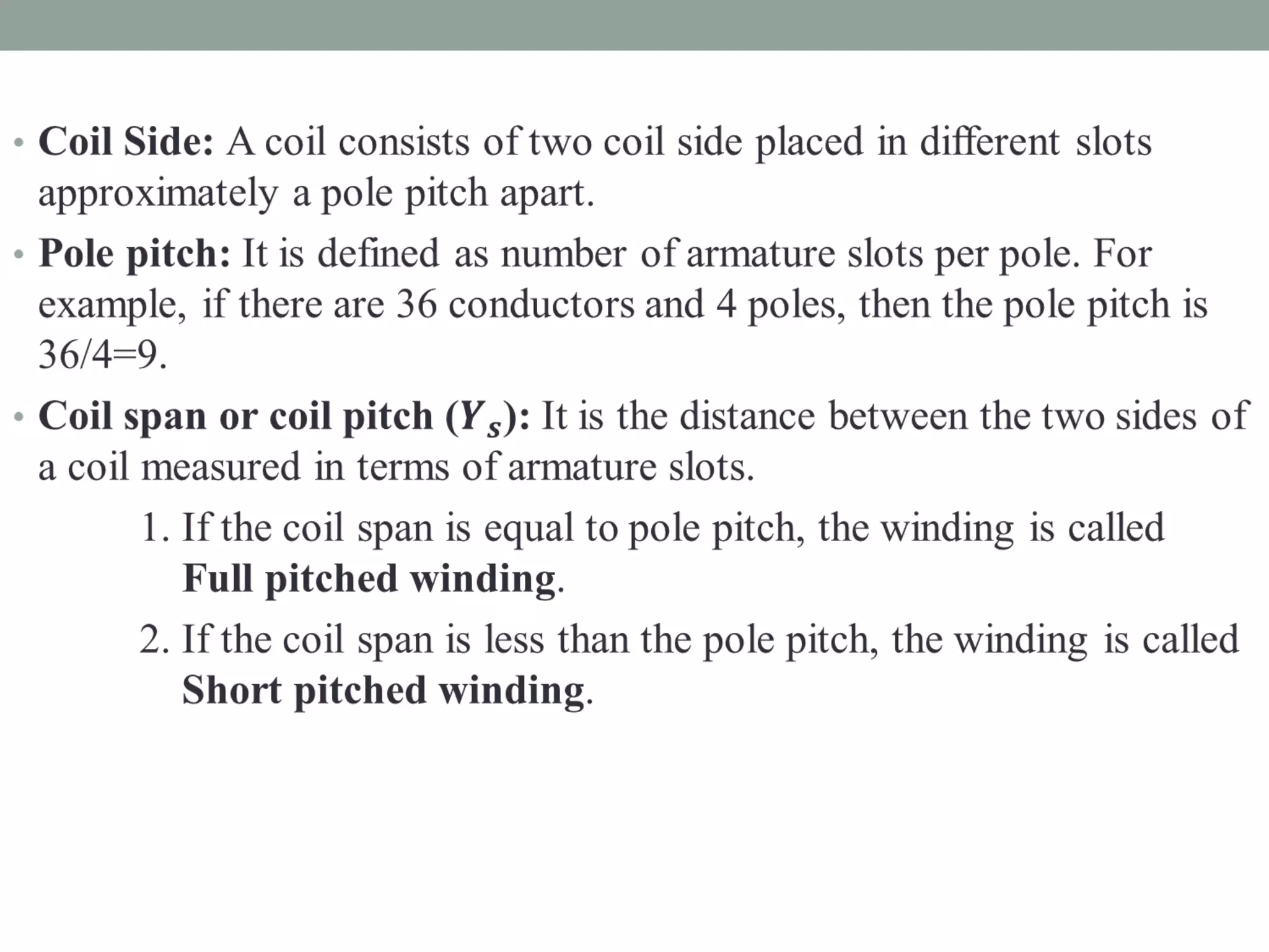 Design of dc armature winding | PPT