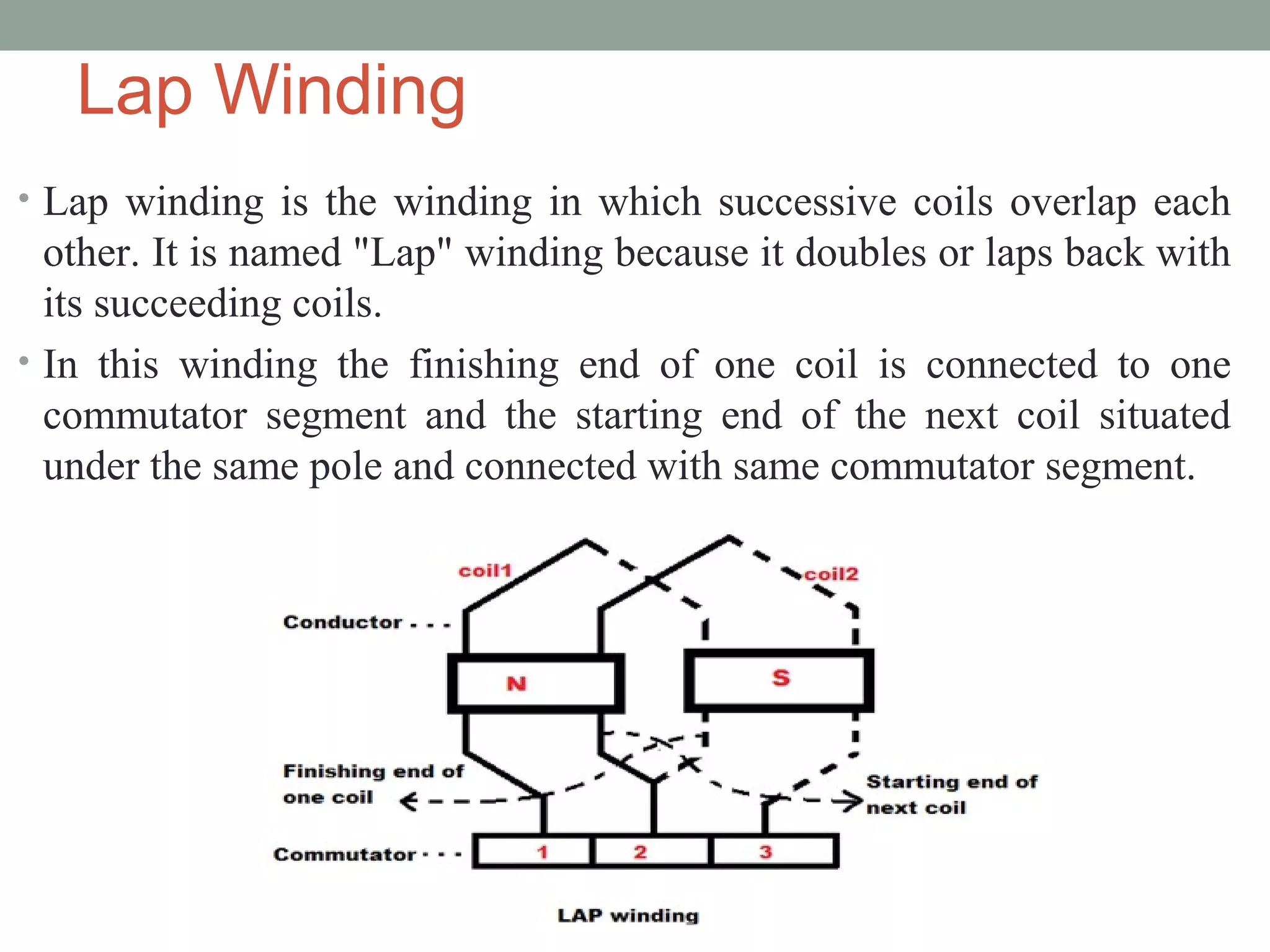 Design of dc armature winding | PPT