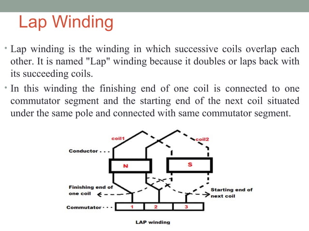 Design of dc armature winding | PPT