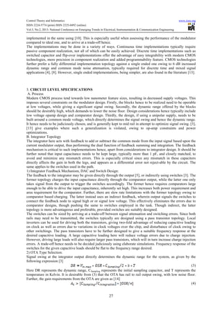 Design of delta sigma modulators for integrated sensor applications | PDF | Internet of Things ...