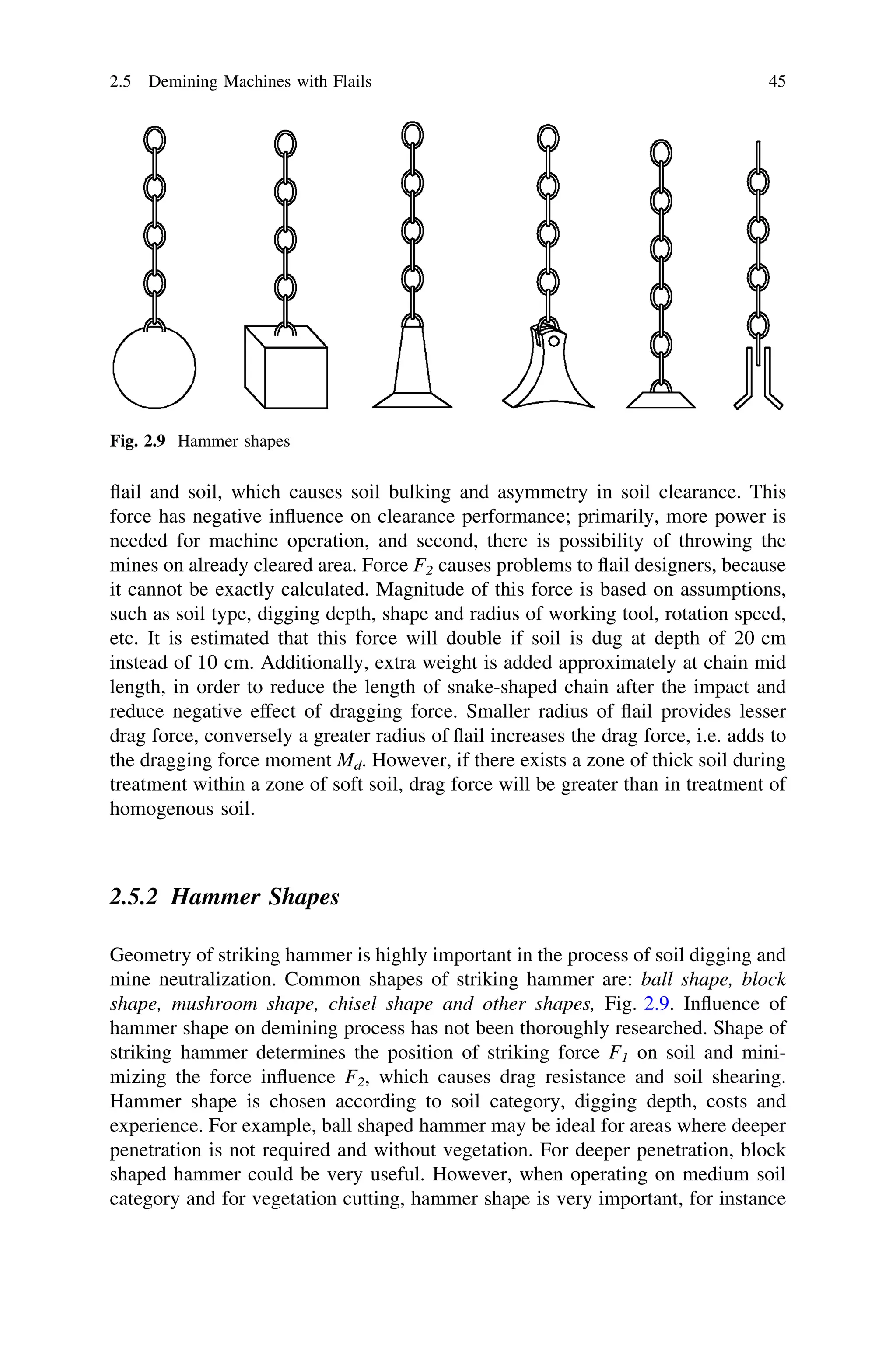Design of demining machines | PDF