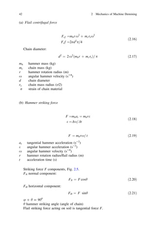 Design of demining machines | PDF