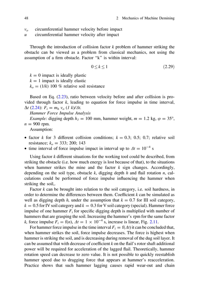 Design of demining machines | PDF