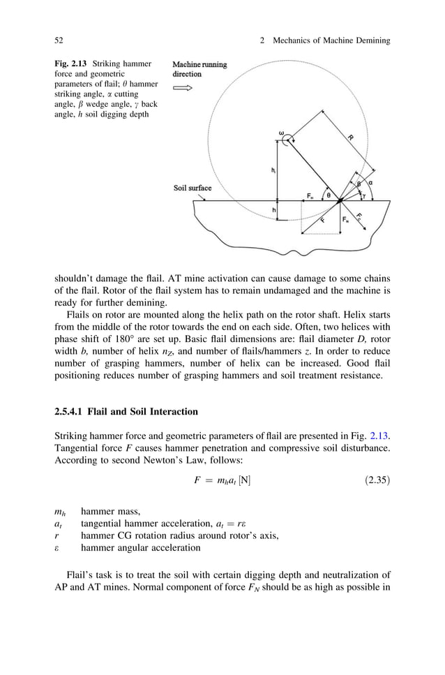 Design of demining machines | PDF