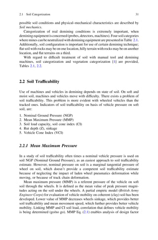 Design of demining machines | PDF