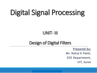 Design of Digital Filters-V.pdf