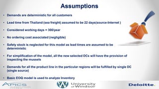 Design of Distribution Systems and Location Decisions based on Multi ...