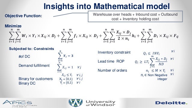 Design of Distribution Systems and Location Decisions based on Multi