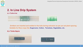 Design of drip irrigation system | PPTX