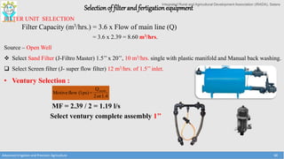 Design of drip irrigation system | PPTX