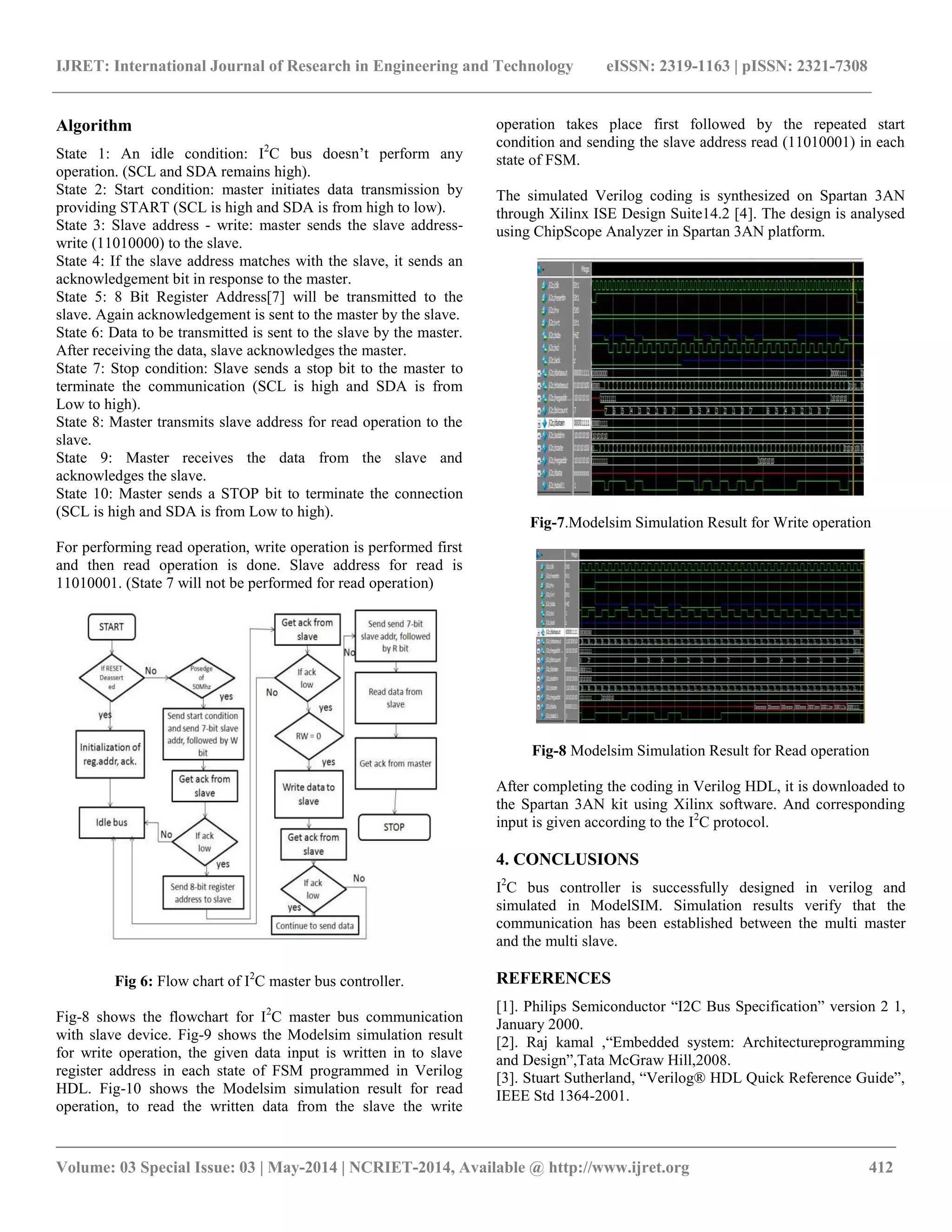 Design of dual master i2 c bus controller | PDF