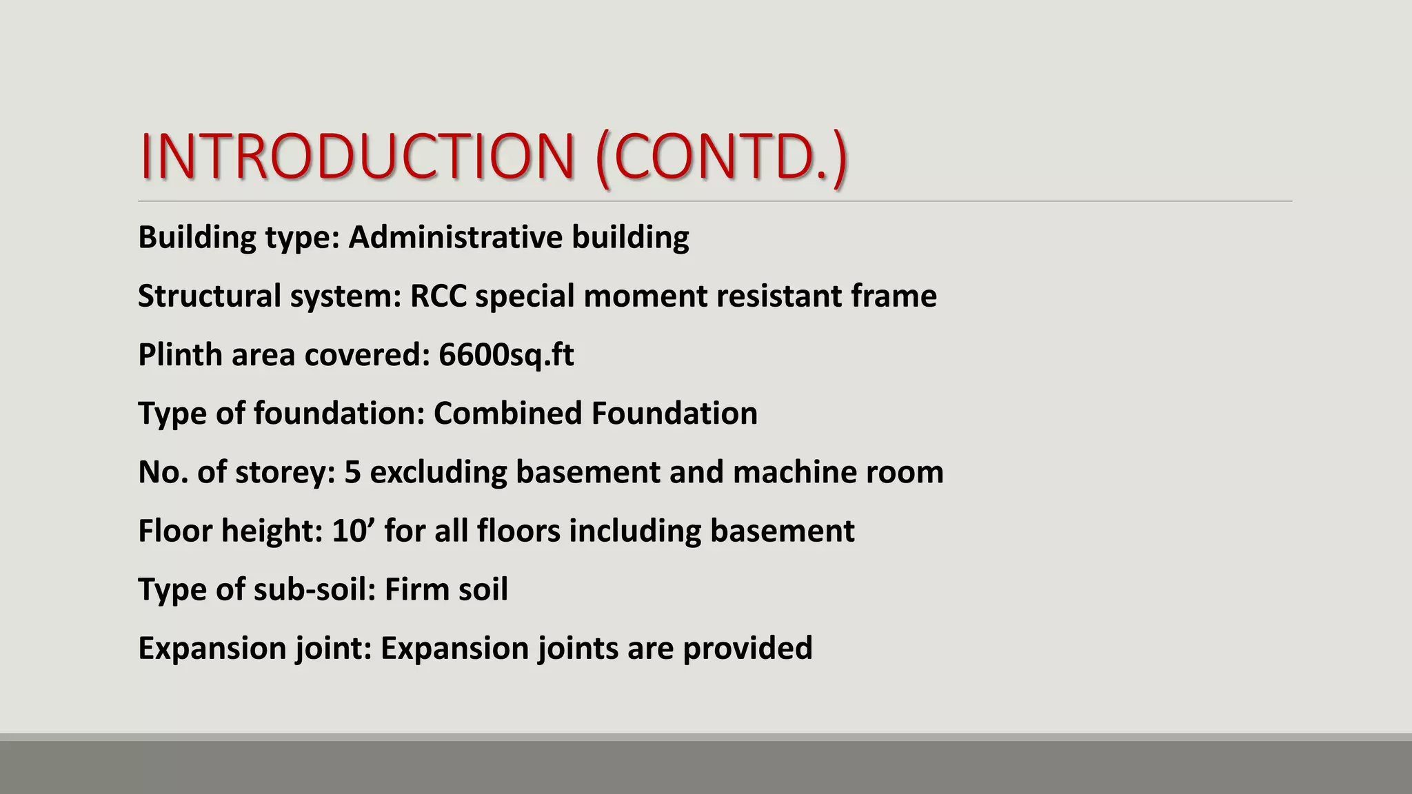 Mid Term Report of Structural for IOE,Nepal (BE CIVIL) | PPTX
